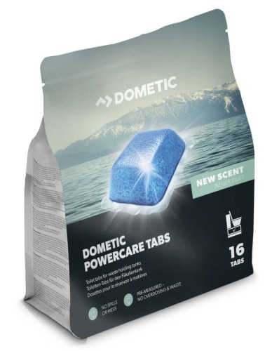 Tabletki do toalety PowerCare Tabs 16 szt. - Dometic Sklep The Campers